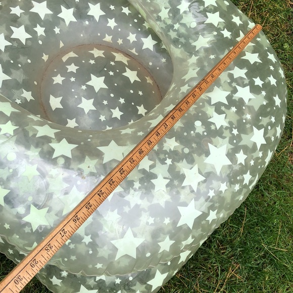 Accents | Y2k Original Fluorescent Star Blow Up Inflatable Chair | Poshmark